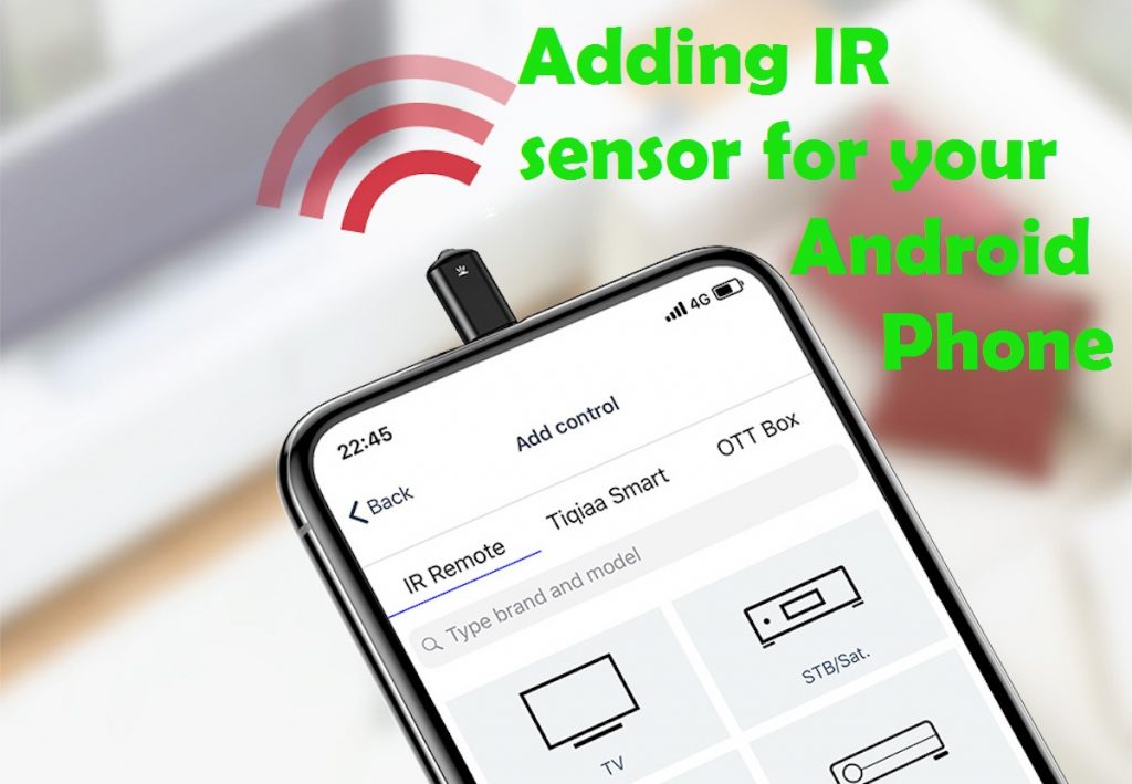 Adding IR sensor for your Android Phone | As Remote - TrendyPort