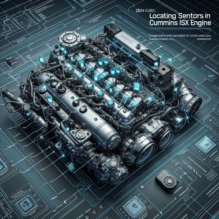 2024 Guide: Locating Sensors in Cummins ISX Engine - Comprehensive Parts Diagram - TrendyPort