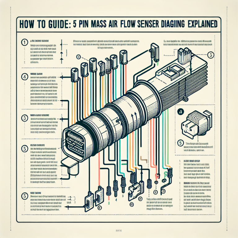How to Guide: 5 Pin Mass Air Flow Sensor Wiring Diagram Explained ...