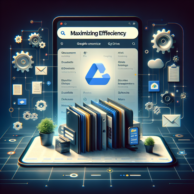 Maximizing Efficiency: How to Effectively Manage Your Google Drive ...