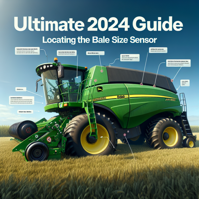 Ultimate 2024 Guide: Locating the Bale Size Sensor on Your John Deere ...